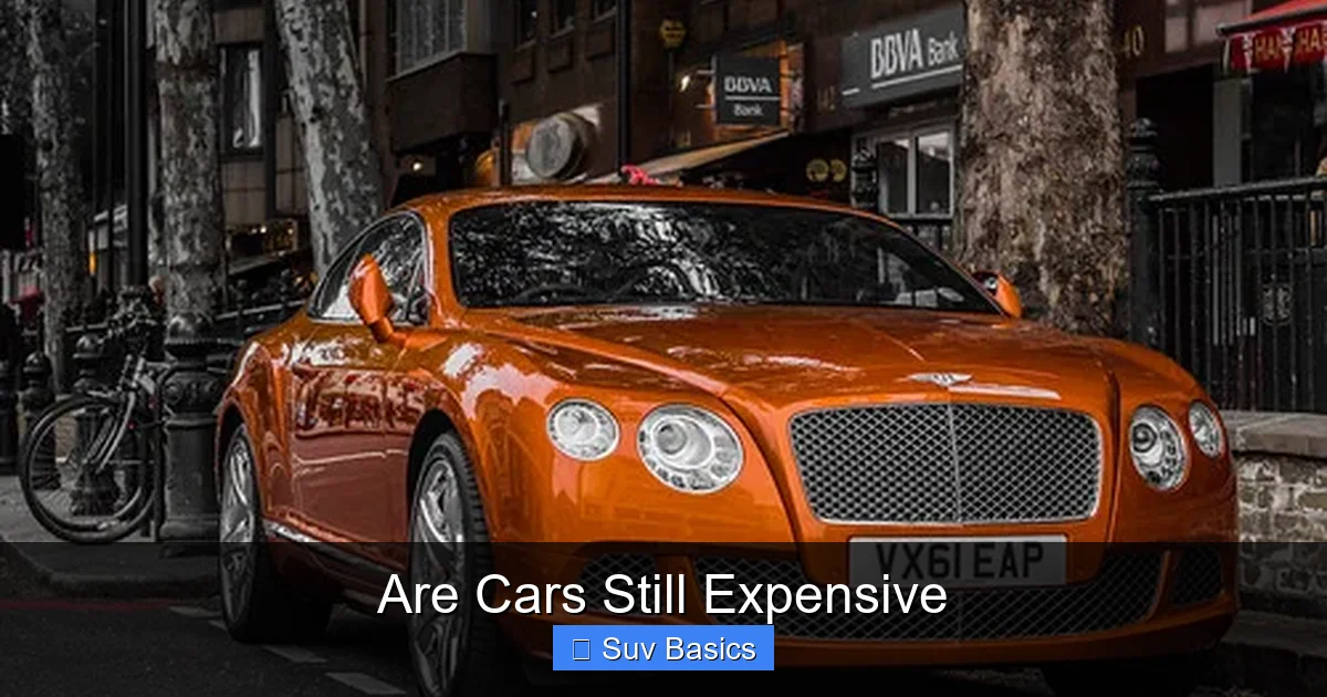 Are Cars Still Expensive - Premium SUV