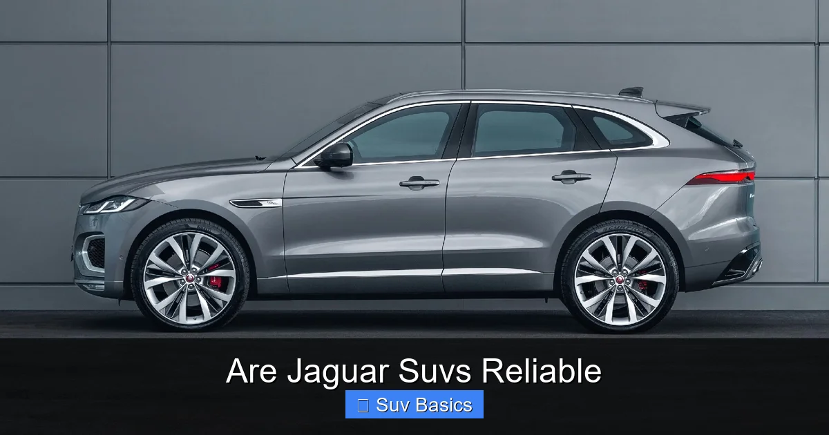 Are Jaguar Suvs Reliable - Premium SUV