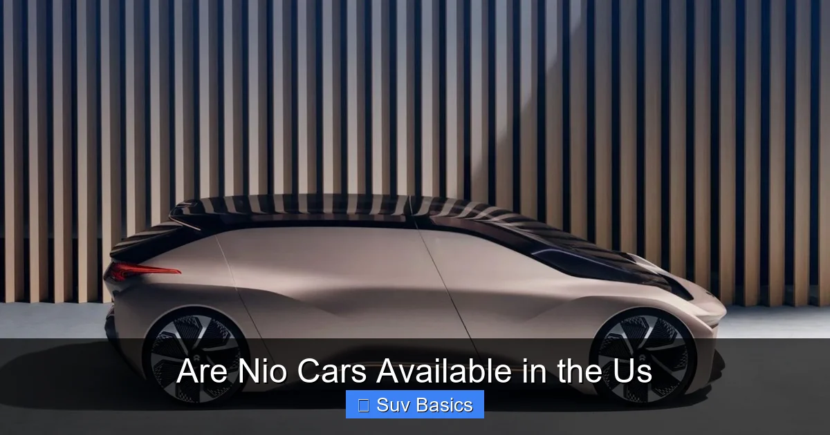 Are Nio Cars Available in the Us - Premium SUV