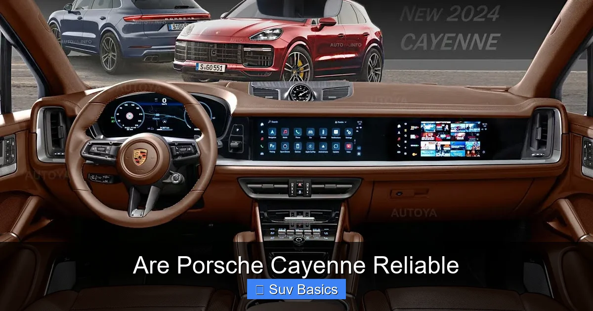 Are Porsche Cayenne Reliable - Premium SUV