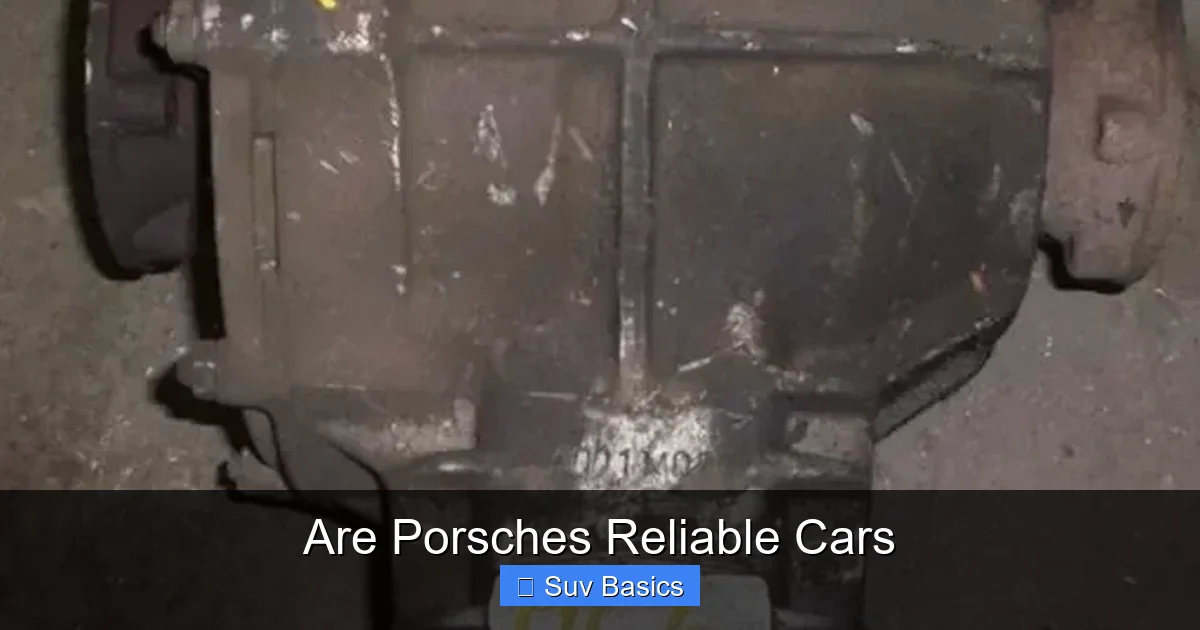 Are Porsches Reliable Cars - Premium SUV