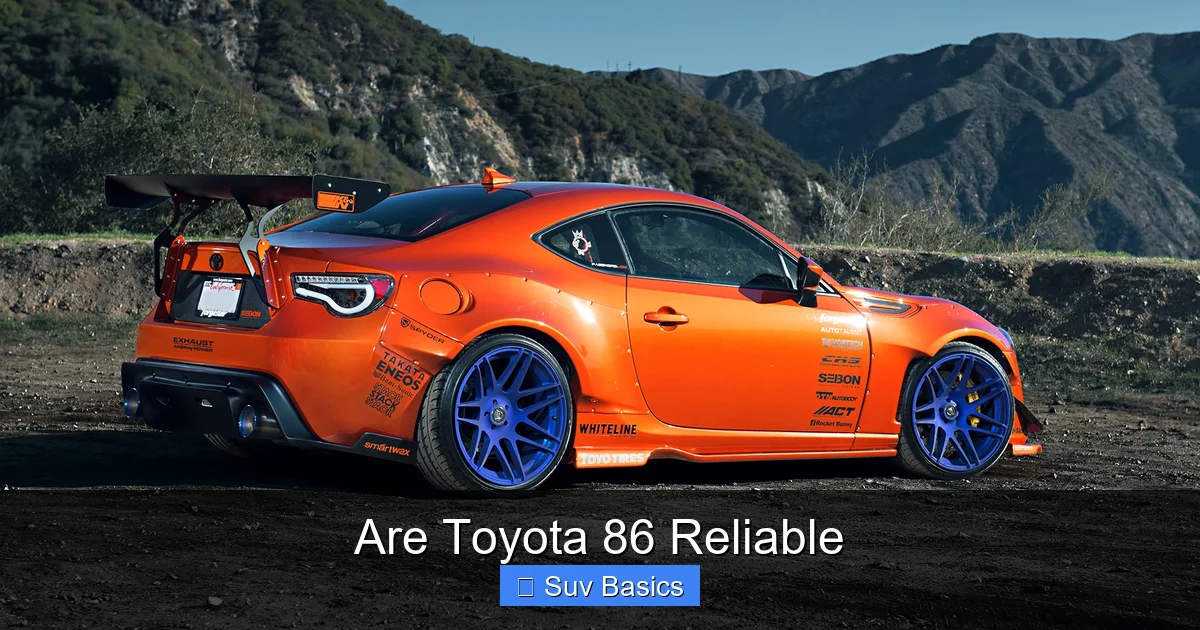 Are Toyota 86 Reliable - Premium SUV