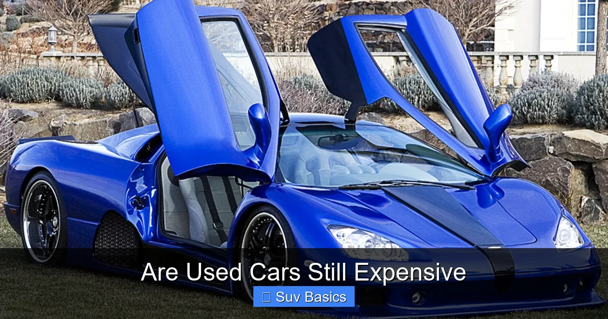 Are Used Cars Still Expensive - Premium SUV