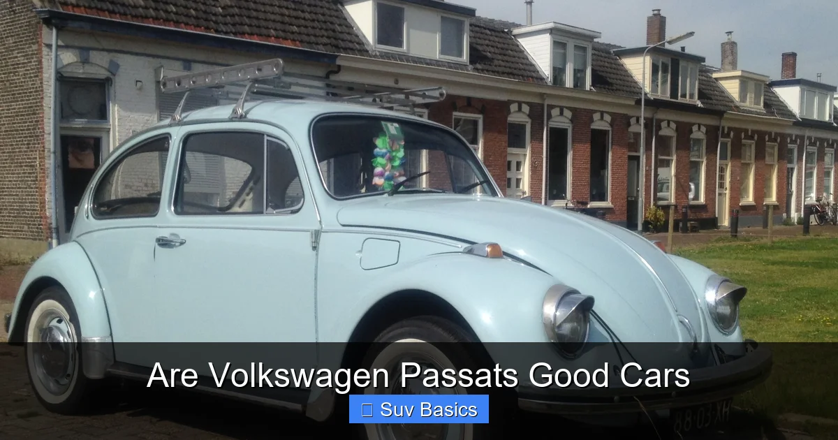Are Volkswagen Passats Good Cars - Premium SUV