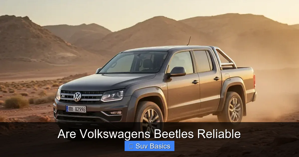 Are Volkswagens Beetles Reliable - Premium SUV