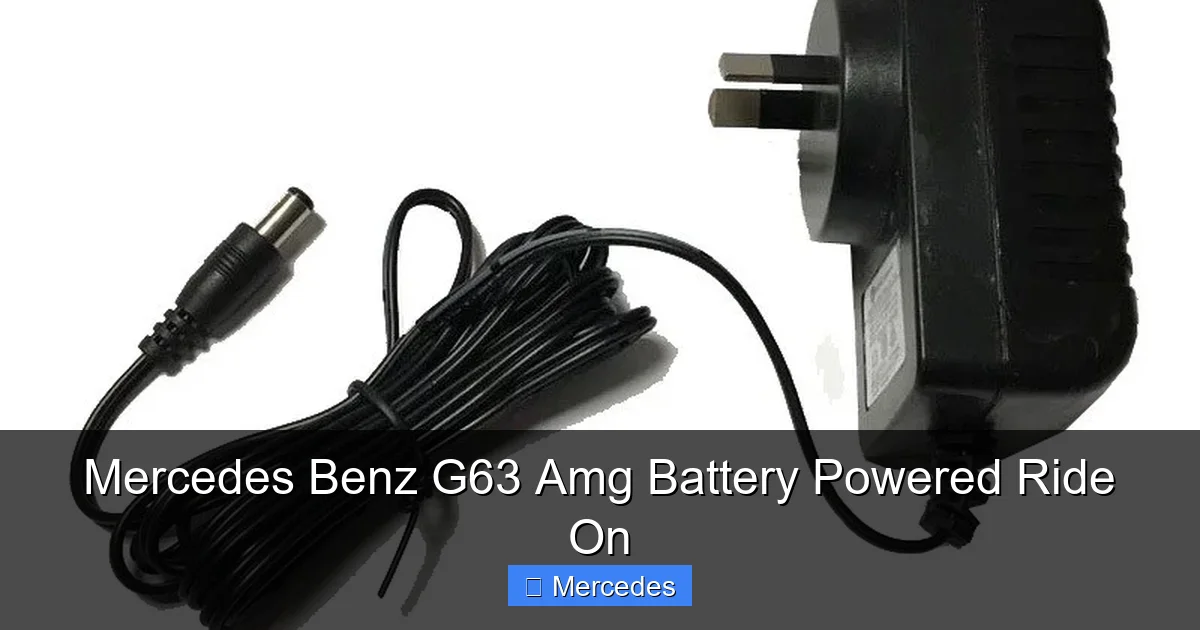 Mercedes Benz G63 Amg Battery Powered Ride On - Premium SUV